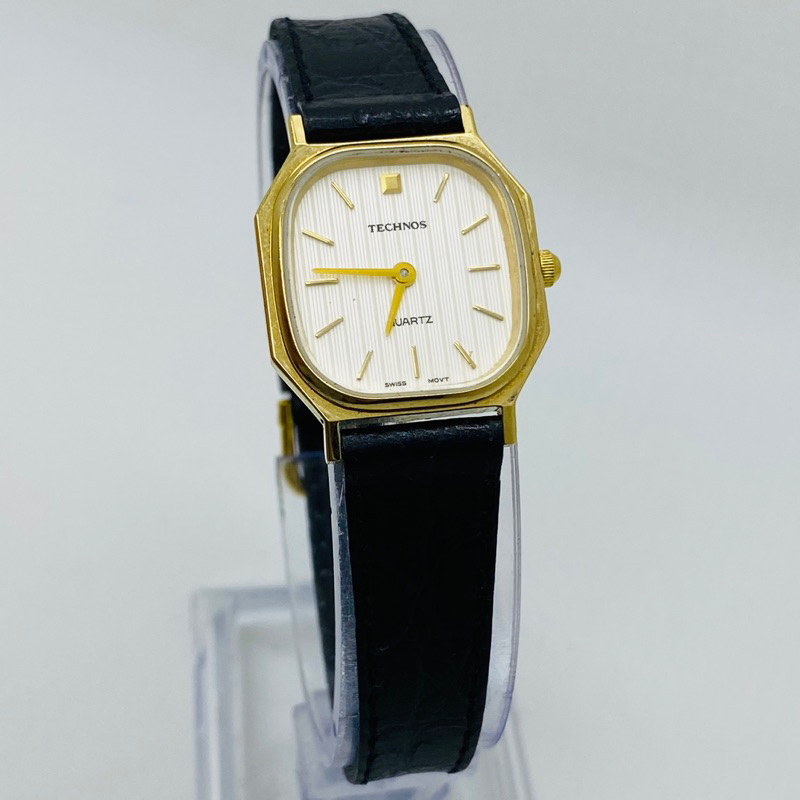 Jual Technos Quartz Swiss Made Ladies White Dial | Shopee Indonesia