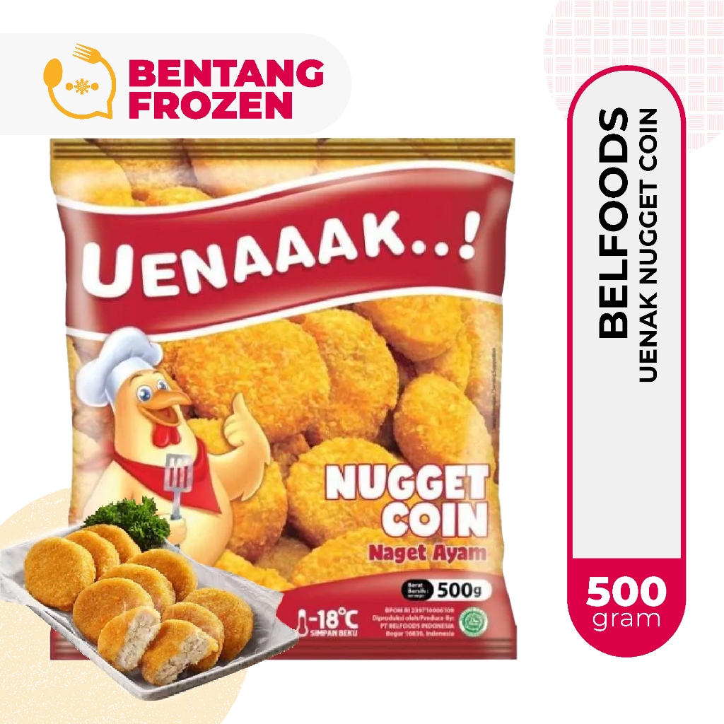 Jual Belfoods Uenak Nugget Coin 500gr | Shopee Indonesia