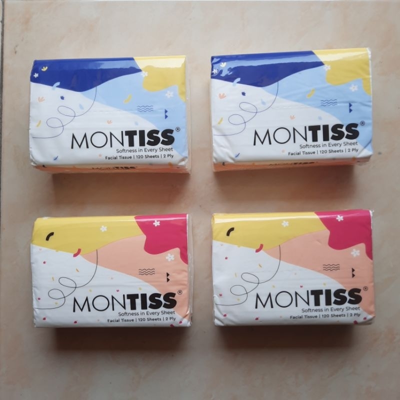 Jual TISSUE MONTISS 120SHEETS 2PLY MURAH | Shopee Indonesia
