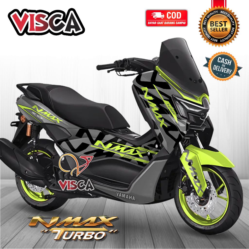 Jual Decal NMAX Turbo Full Body Stiker NMAX New 2024 Fullbody Dekal ...