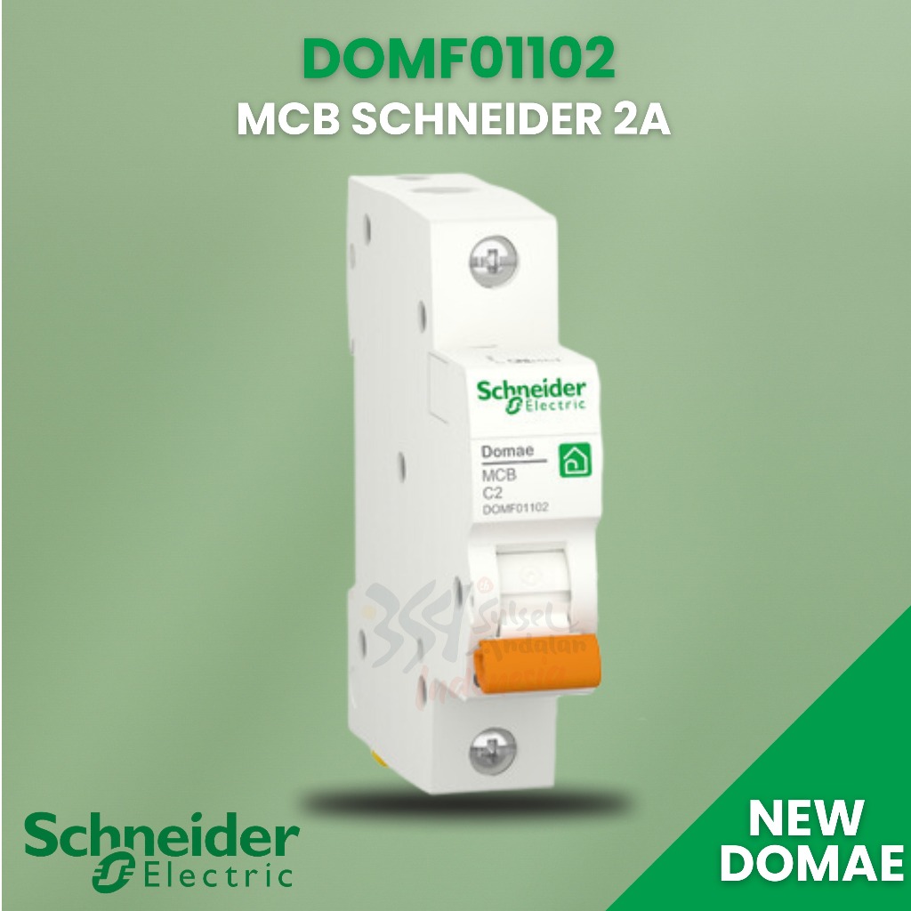 Jual MCB SCHNEIDER DOMAE MCB 1P 2A - 20A | Shopee Indonesia