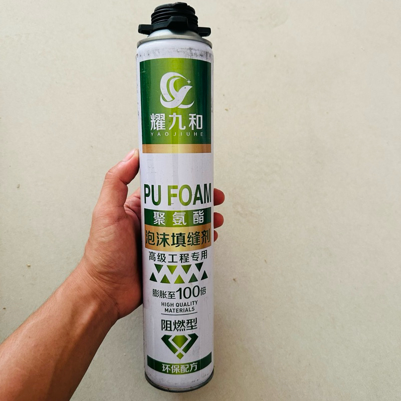 Jual PU Foam Sealant Spray 750ml Polyurethane Foam L100 | Shopee Indonesia