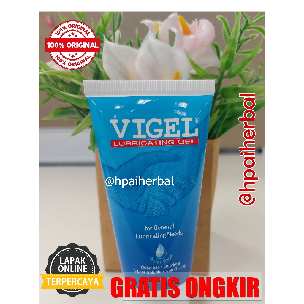 Jual VIGEL 60 gr / Pelumas Mis V Wanita / Vigel Lubricating Gel 60 gr ...