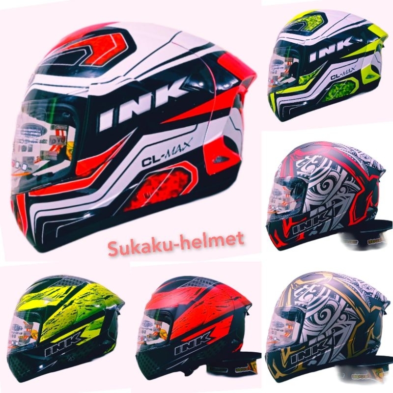 Jual HELM INK GP RACE & CL MAX 100% ORIGINAL INK | Shopee Indonesia