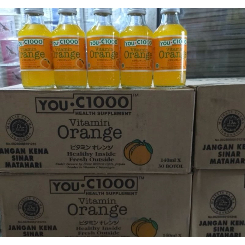 Jual You C 1000 / You C1000 Orange UC 1000 1 Dus isi 30 | Shopee Indonesia