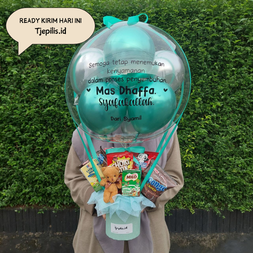 Jual Bucket Balon/Balon Ucapan/Bouquet Balon/Buket Balon Snack (Model D ...