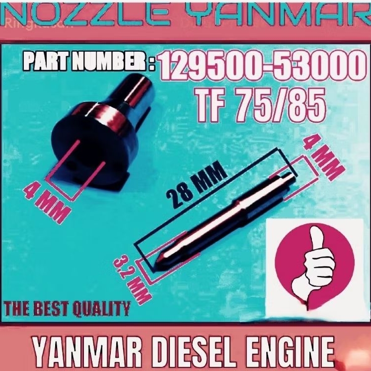 Jual TF 75/TF 85 NOZZLE ASSY UNTUK ENGINE DIESEL YANMAR | Shopee Indonesia