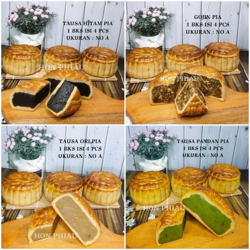 Jual KUE BULAN PIA A JUMBO GOJIN TAUSA / MOONCAKE NON HALAL | Shopee ...