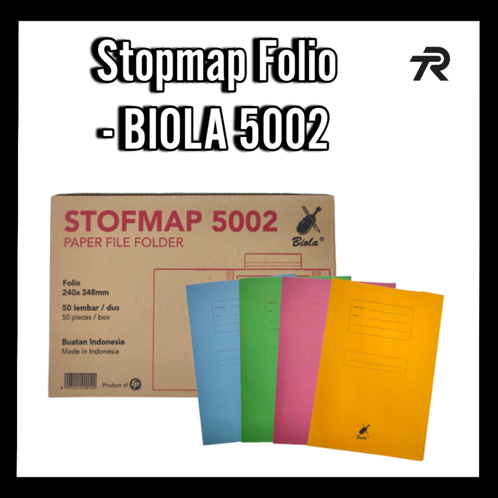Jual Map kertas / stop map / stopmap biola 5002 folio | Shopee Indonesia