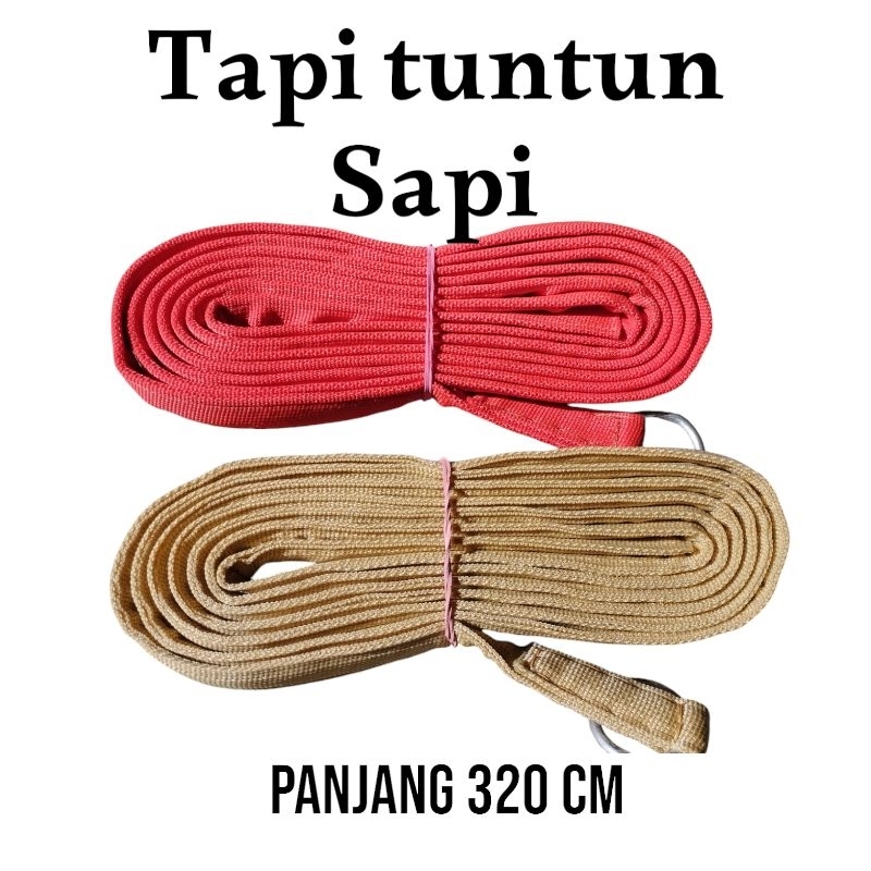 Jual Harness Tali tuntun Ikat Keluh Sapi Panjang 320 cm plus Ring O ...