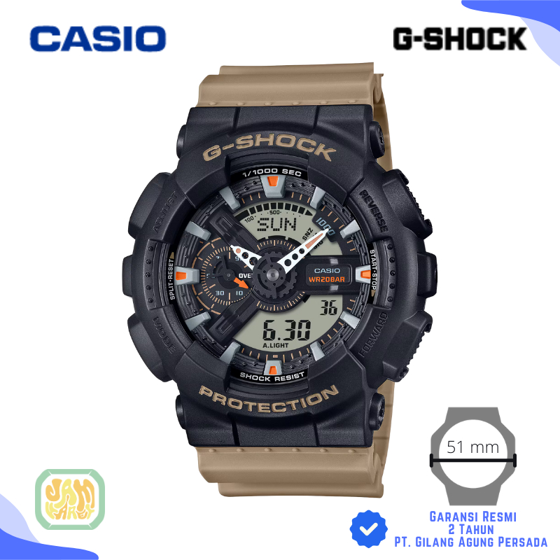 Jual JAM TANGAN PRIA CASIO G-SHOCK GA-110TU-1A5 ORIGINAL - GSHOCK GA ...