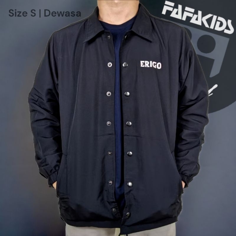 Jual Er1g0 Coach Jacket Unisex-Jaket Cowok Cewek Keren Unisex Dewasa ...