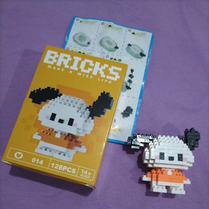 Jual Nano block model DIY Brick mini siap pasang | Shopee Indonesia