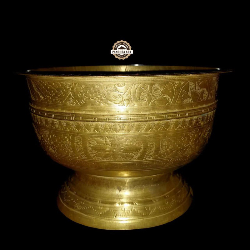 Jual Bokor kuningan ukir lawas ( B676 ) | Shopee Indonesia