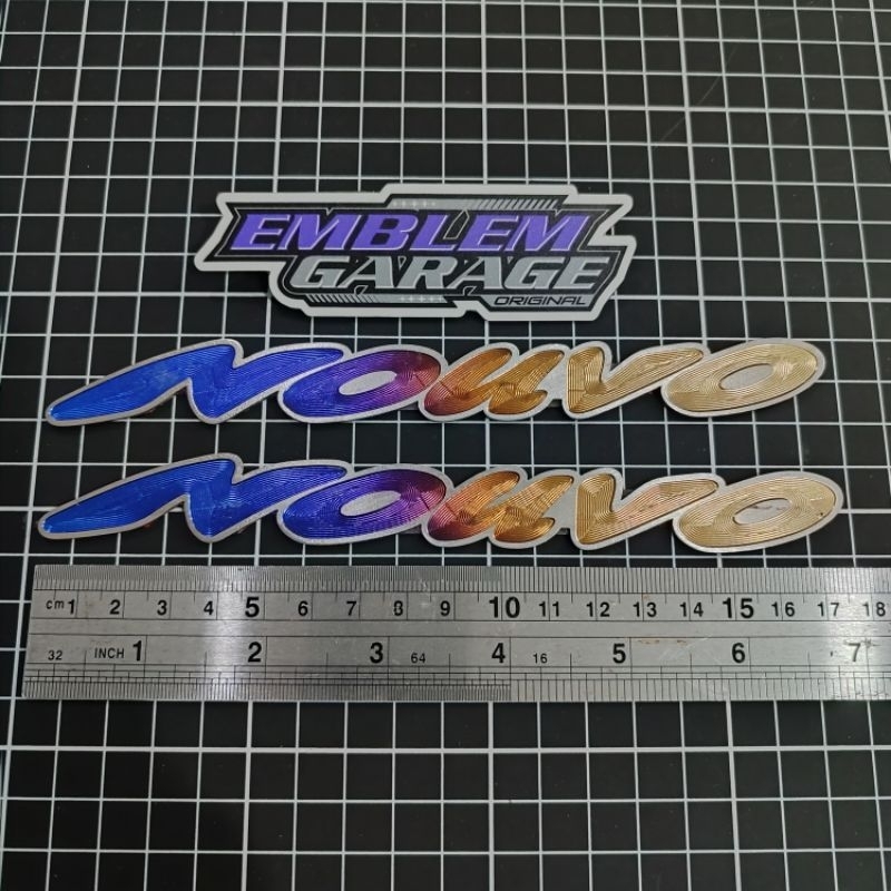 Jual Emblem Titanium Logo Nouvo Sporty Titan Vietnam Original | Shopee ...