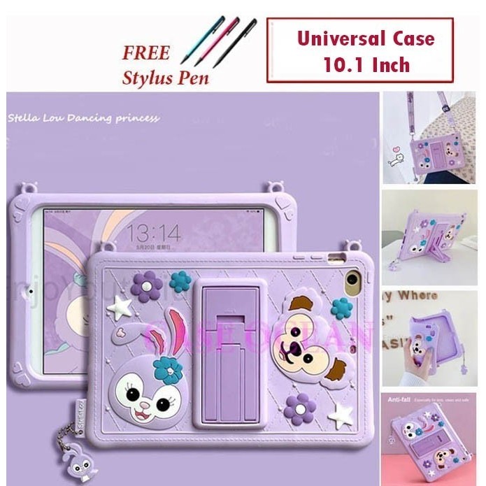 Jual Advan Tab A10 10.1 Soft Case Cover Anak kids Stella Lou Lucu Stand ...