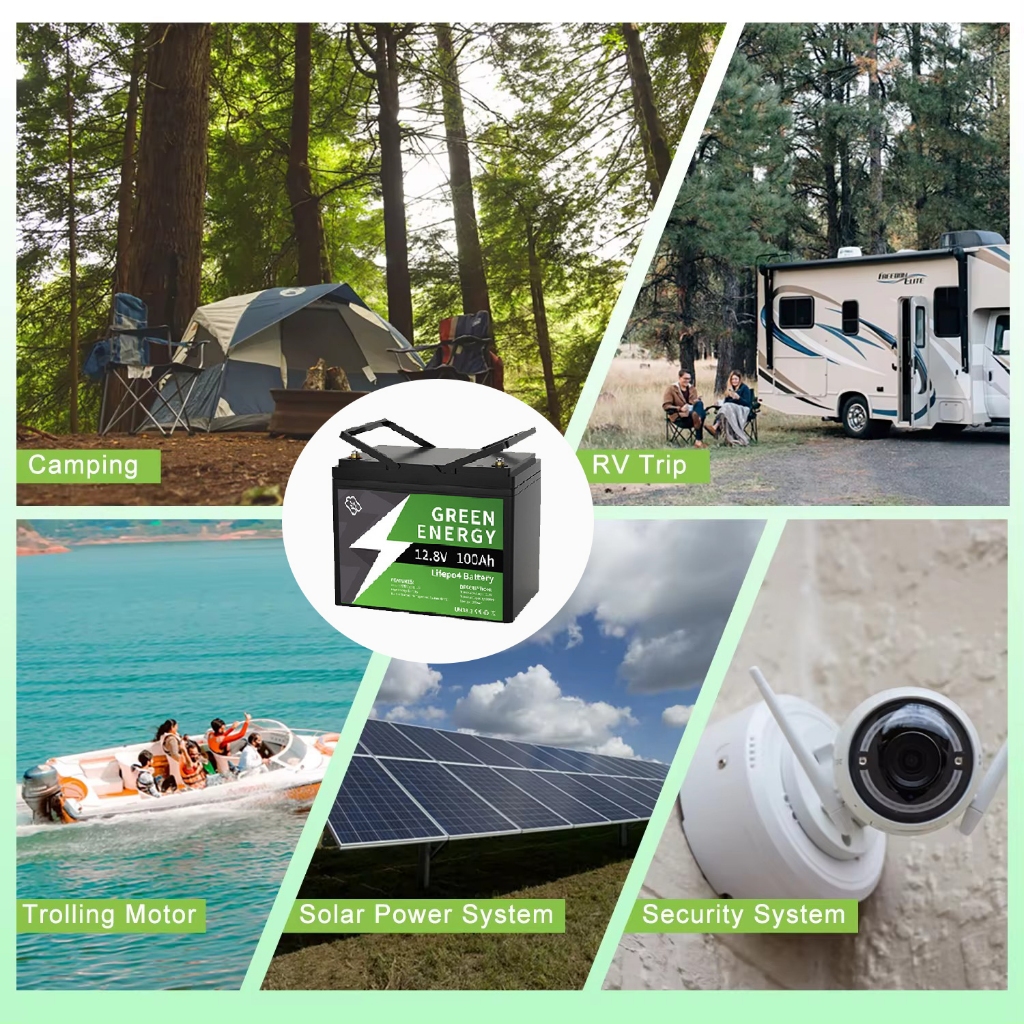 Jual Baterai Lifepo4 12V 100Ah Lifepo4 Battery Green Energy Lithium ...