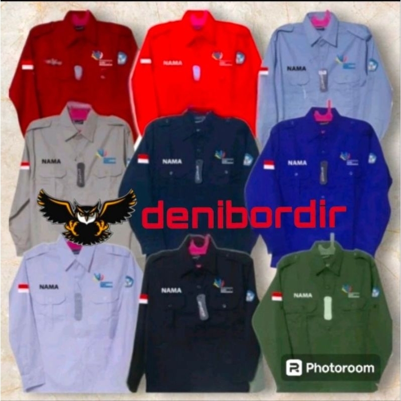 Jual kemeja merdeka bekajar baju seragam guru penggerak | Shopee Indonesia