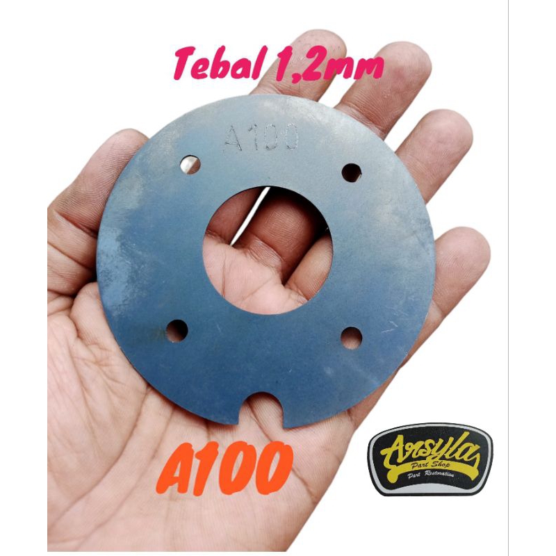 Jual plat besi penahan karet rumah kopling Suzuki a100 A 100 A100 | Shopee Indonesia