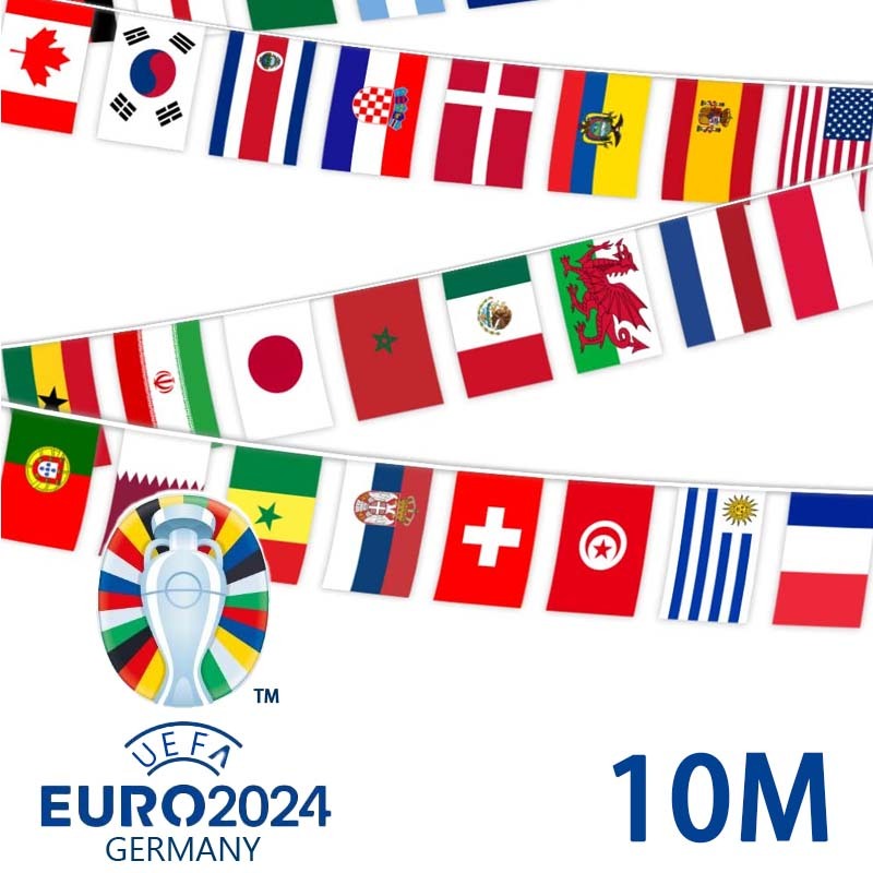 Jual 10 Meter Bendera Euro 2024 Asean Countruy Flag Bendera Negara ...