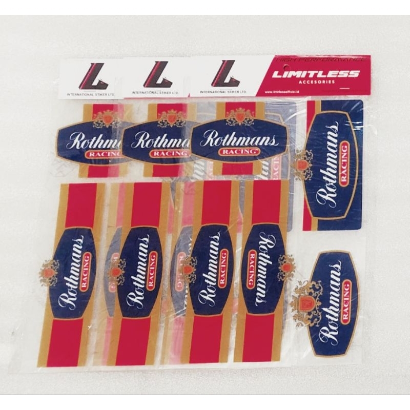 Jual stiker super clear rothman racing | Shopee Indonesia