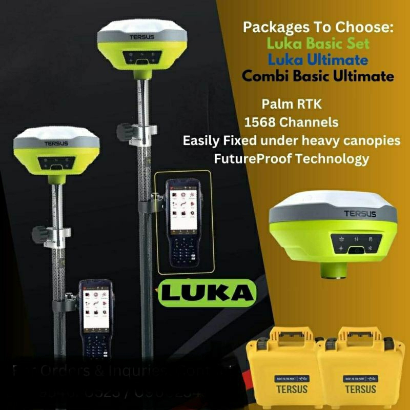 Jual GPS RTK GNSS TERSUS LUKA | Shopee Indonesia