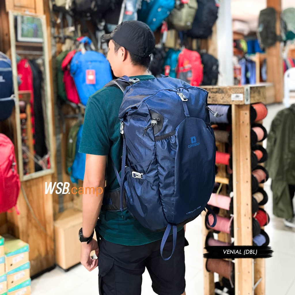 Jual CONSINA VENIAL - TAS 30L - BACKPACK OUTDOOR - BONUS COVER - TAS ...