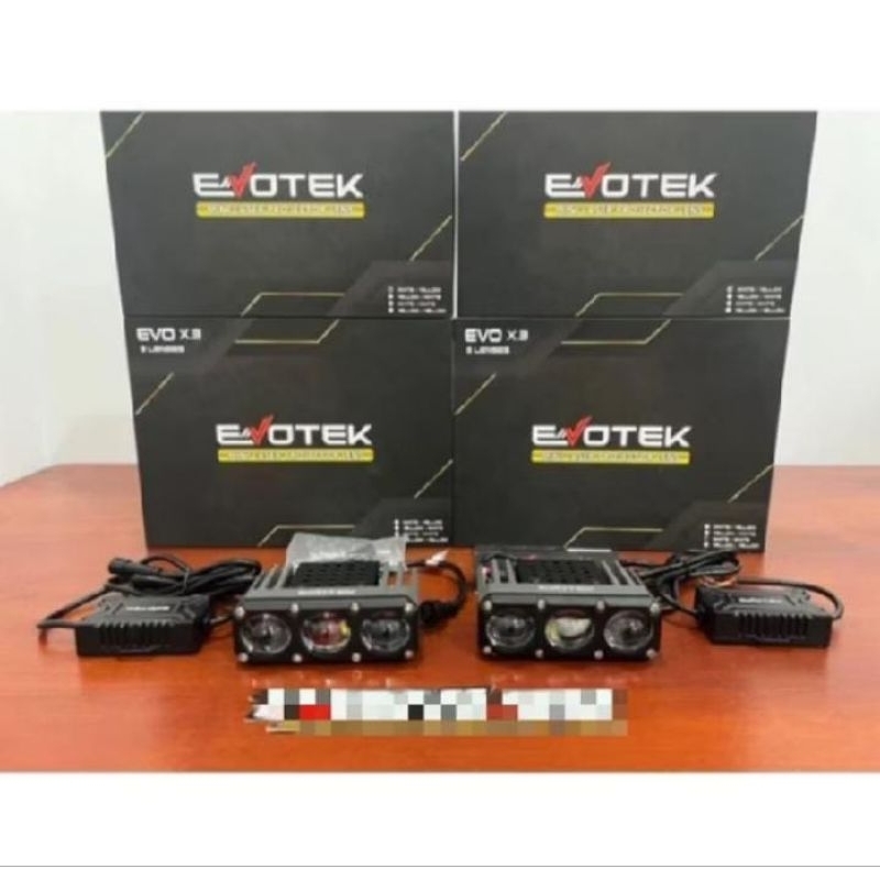 Jual EVOTEX X3 MINILASER PROJECTOR LENS EVO X3 TRIPLE LENS 60 W ...