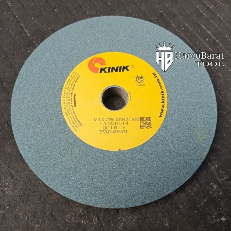 Jual Kinik Batu Gerinda Poles Asah 10 x 1 x 1 1/4 Inch GC 100 LV ...