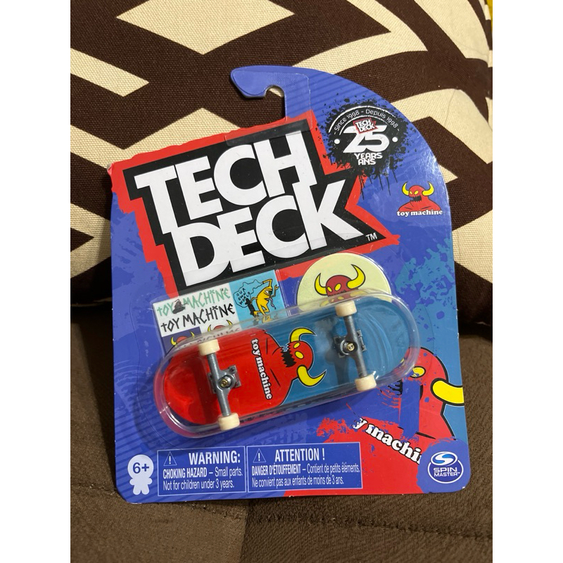 Jual tech deck toy machine 25 ans years setan merah | Shopee Indonesia