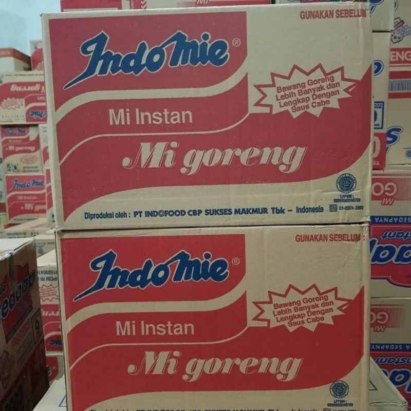 Jual Indomie Goreng 1 dus isi 40 biji / Mie goreng / indofood / Mie ...
