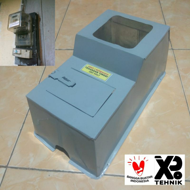 Jual Box/Tutup meteran kwh lama model jadul(LUBANG KABEL DI TENGAH ...