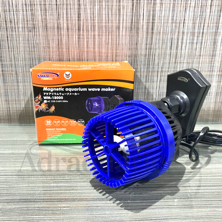 Jual SAKKAI PRO WM-18000 WAVE MAKER MAGNET ALAT PEMBUAT ARUS GELOMBANG ...
