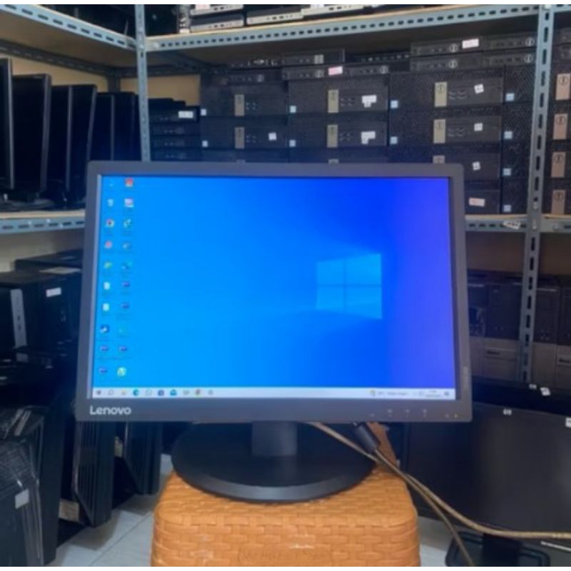 Jual monitor LED Lenovo E2054A thinkvision 20 inci layak pakai | Shopee ...