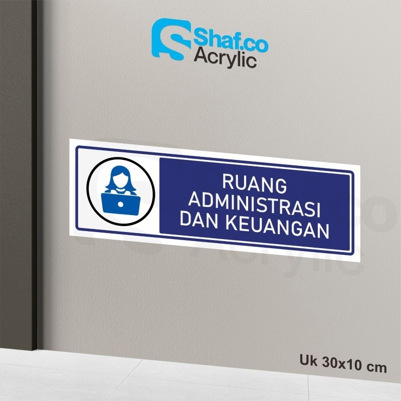 Jual STICKER RUANG ADMINISTRASI // STIKER // RAMBU-RAMBU | Shopee Indonesia