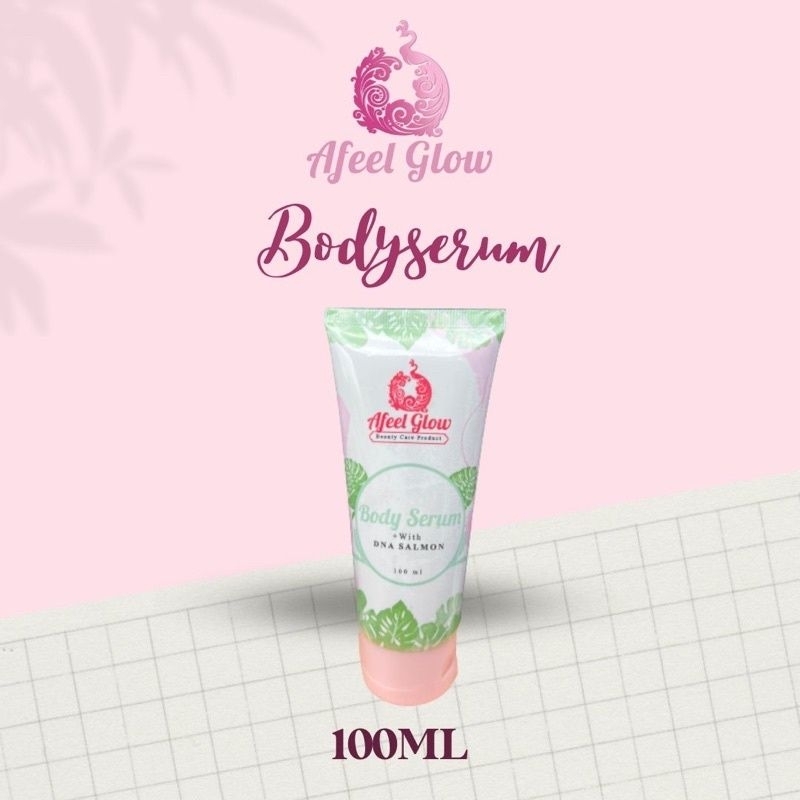 Jual Afeel Glow Body Serum + DNA Salmon 100 ml | Shopee Indonesia