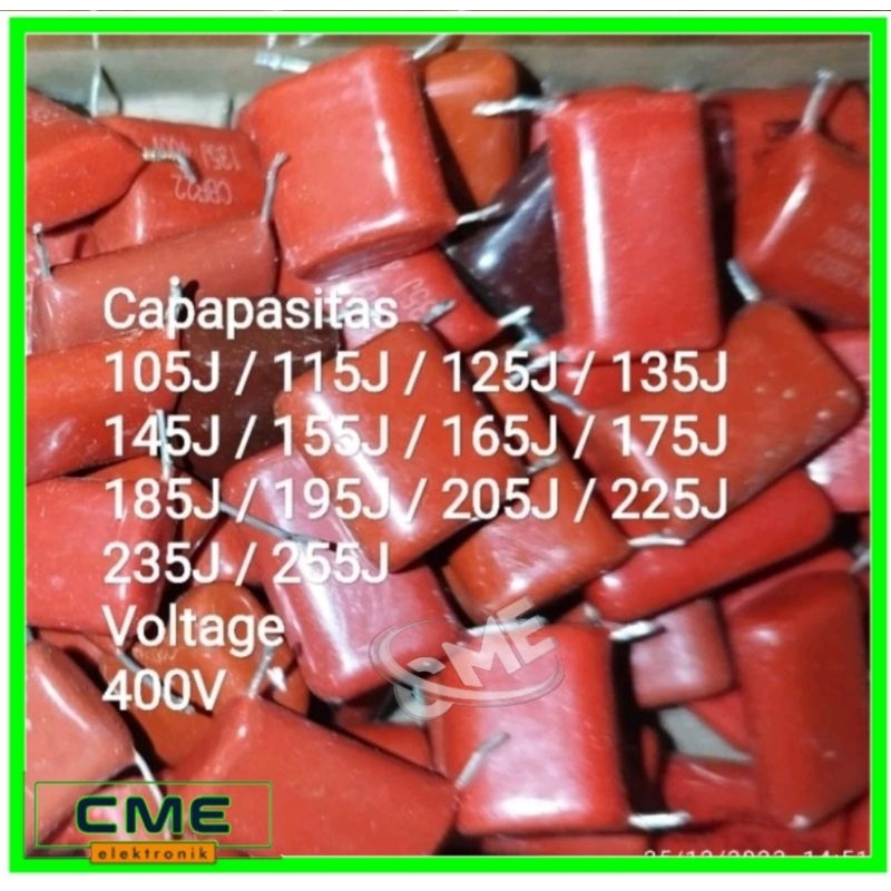 Jual Kapasitor Cabutan 105J / 115J / 125J / 135J / 145J / 155J / 165J ...