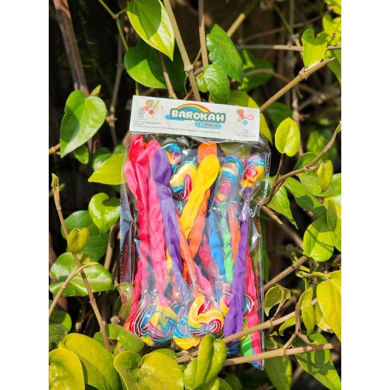 Jual PERMEN LOLIPOP BALON PANJANG LOVE 3 CM ISI 20 PCS GROSIR BAROKAH ...