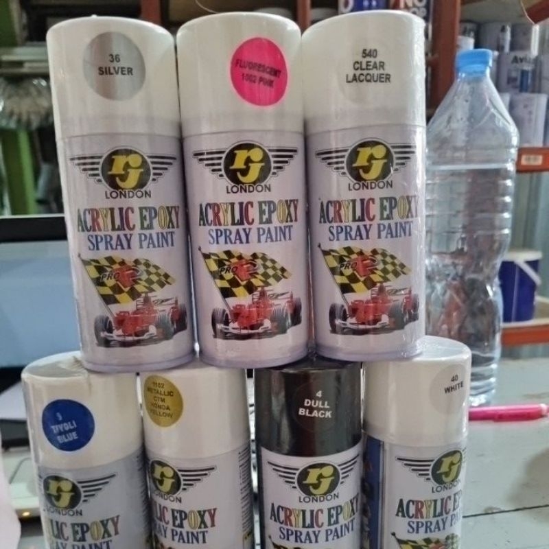 Jual Cat Semprot Standard RJ London 150cc/ Spray Paint / Pilok/Pilox/Pylox (Ready Stok) | Shopee ...