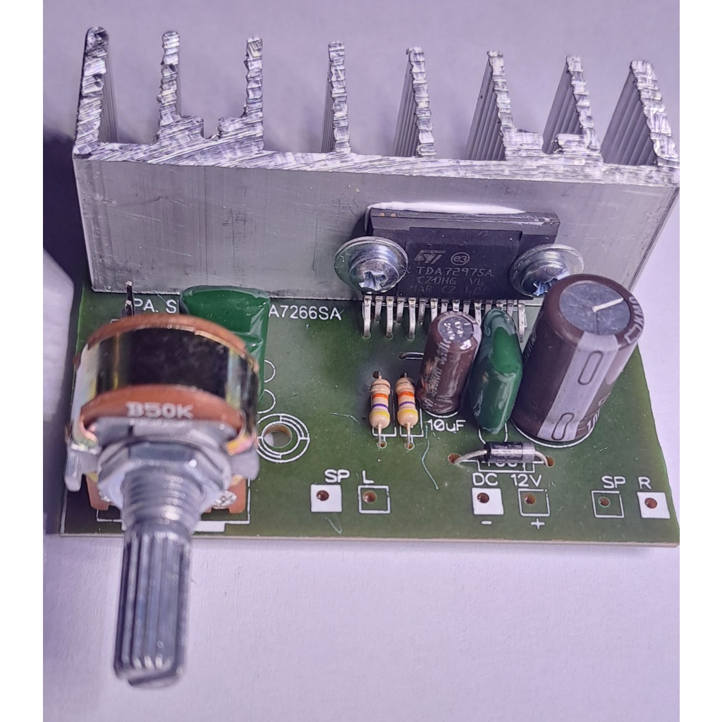 Jual KIT MINI AMPLI STEREO TDA7297SA DC12V | Shopee Indonesia