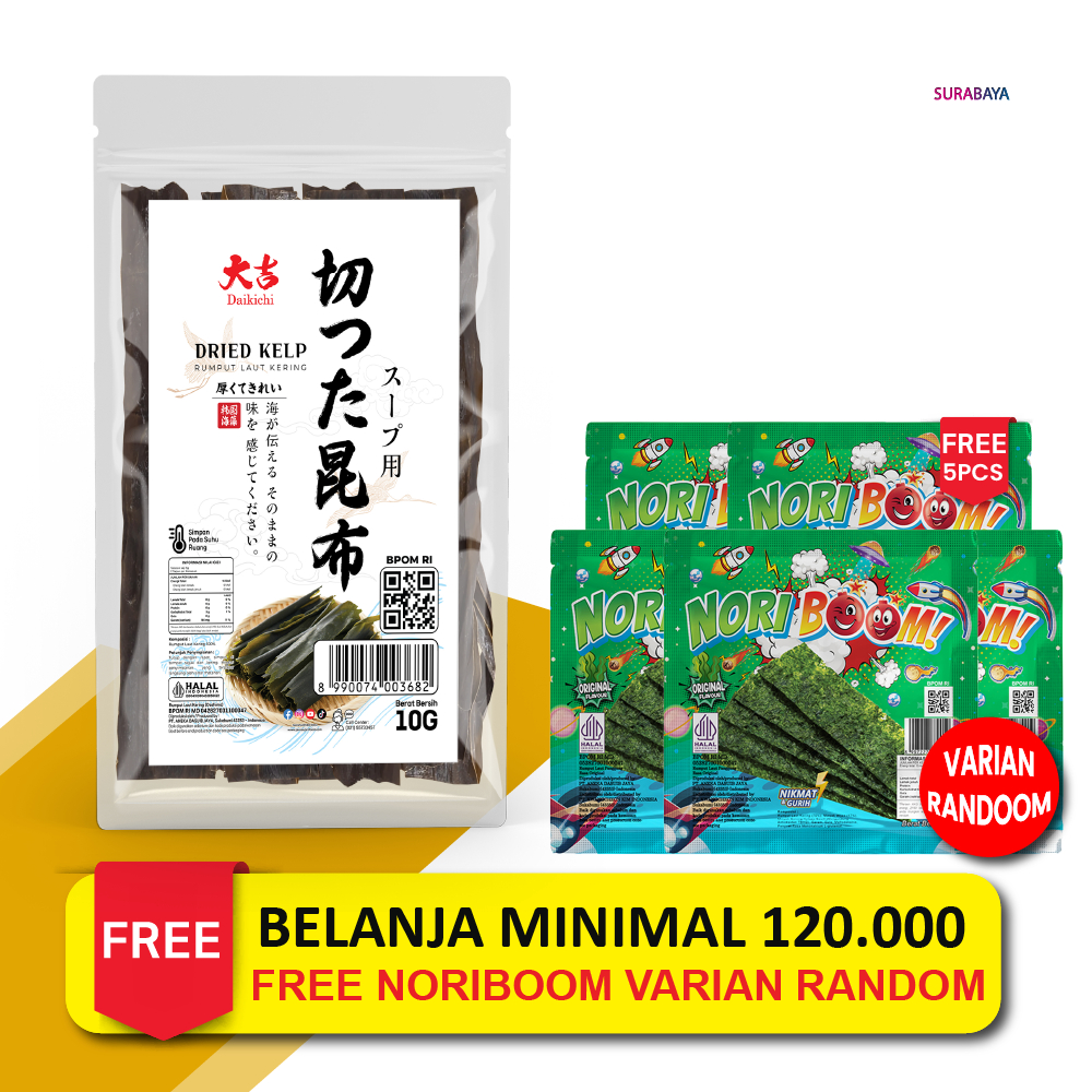 Jual Kombu / Konbu / Dashima Potong / Kelp Dashi / Rumput Laut Kaldu ...