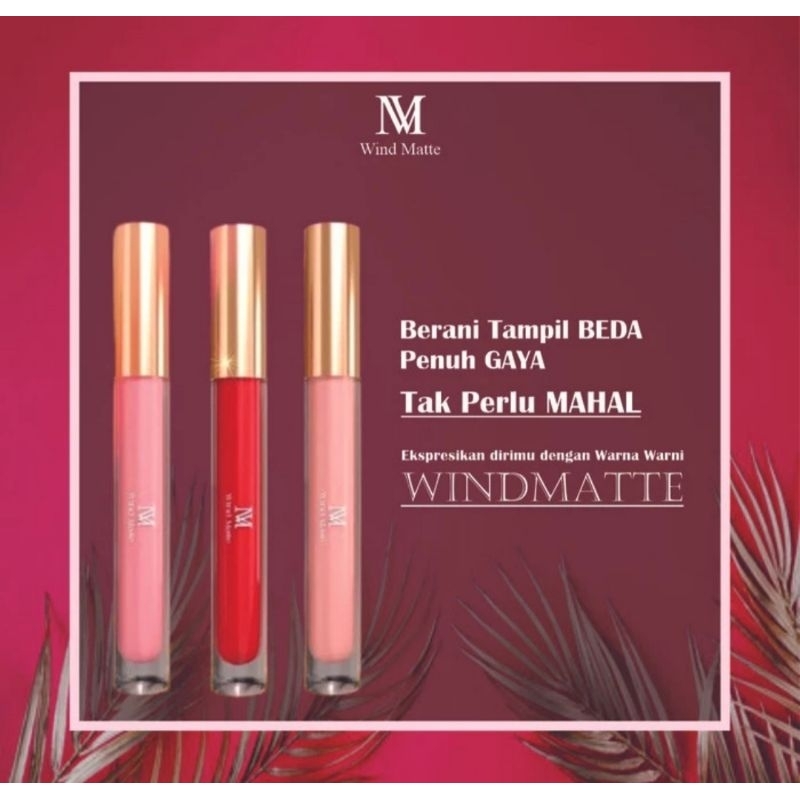 Jual WIND MATTE LIPCREAM 100%ORIGINAL WINDSINE | Shopee Indonesia