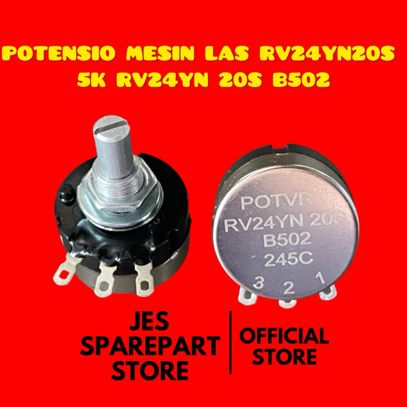 Jual POTENSIO MESIN LAS RV24YN20S 5K RV24YN 20S B502 | Shopee Indonesia