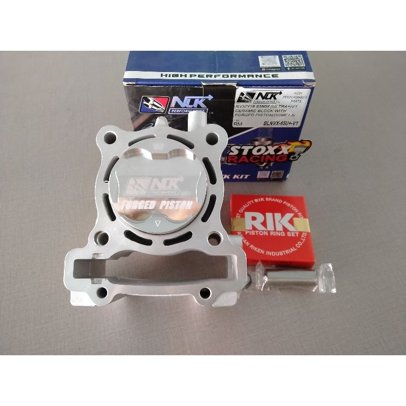 Jual BLOK NLK 65 NMAX AEROX R15 VVA V3 KERAMIK FORGED BORE UP MALAYSIA boring seher | Shopee ...