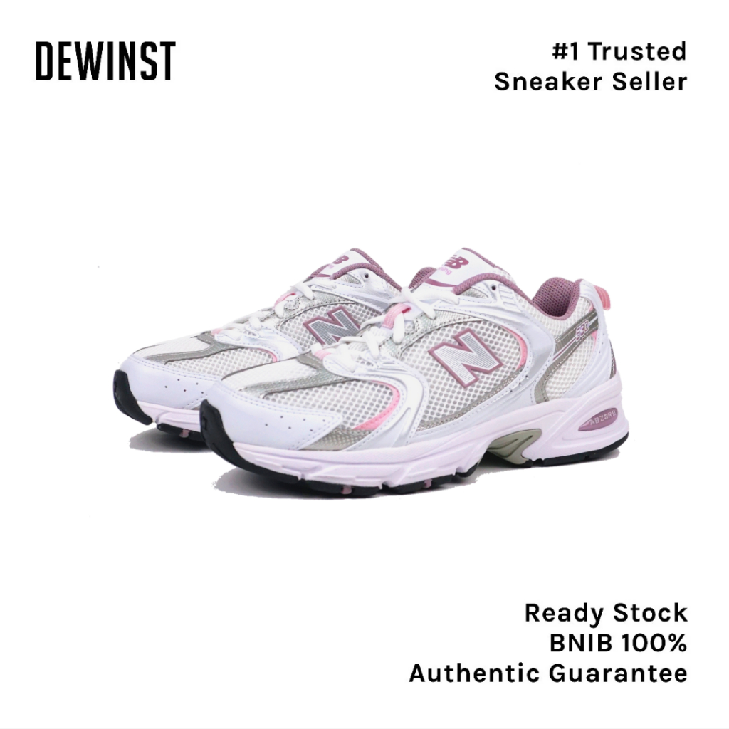 Jual New Balance 530 White Silver Pink Magenta Womens | Shopee Indonesia