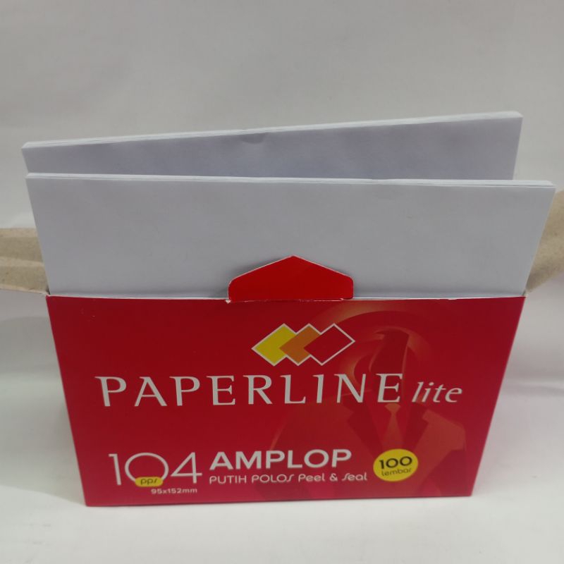 Jual AMPLOP PAPERLINE LITE 104pps 100lembar / pack | Shopee Indonesia