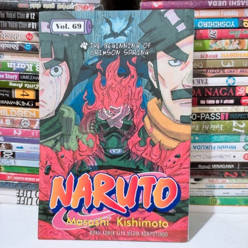 Jual komik naruto vol 69 preloved kondisi cek deskripsi | Shopee Indonesia