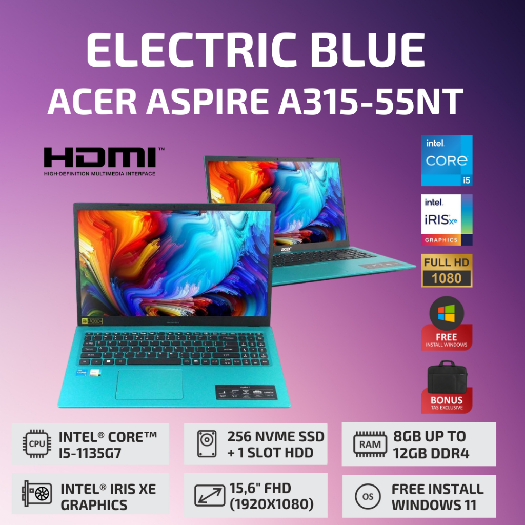 Jual Laptop Penunjang Segala Aktivitas with Intel Core i5 11th Gen / i5 ...