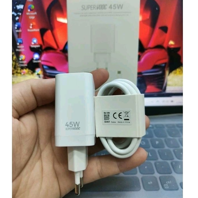 Jual Charger Casan Oppo A38 A57 A58 A74 A76 A77s A78 A95 A95 5G A96 ...