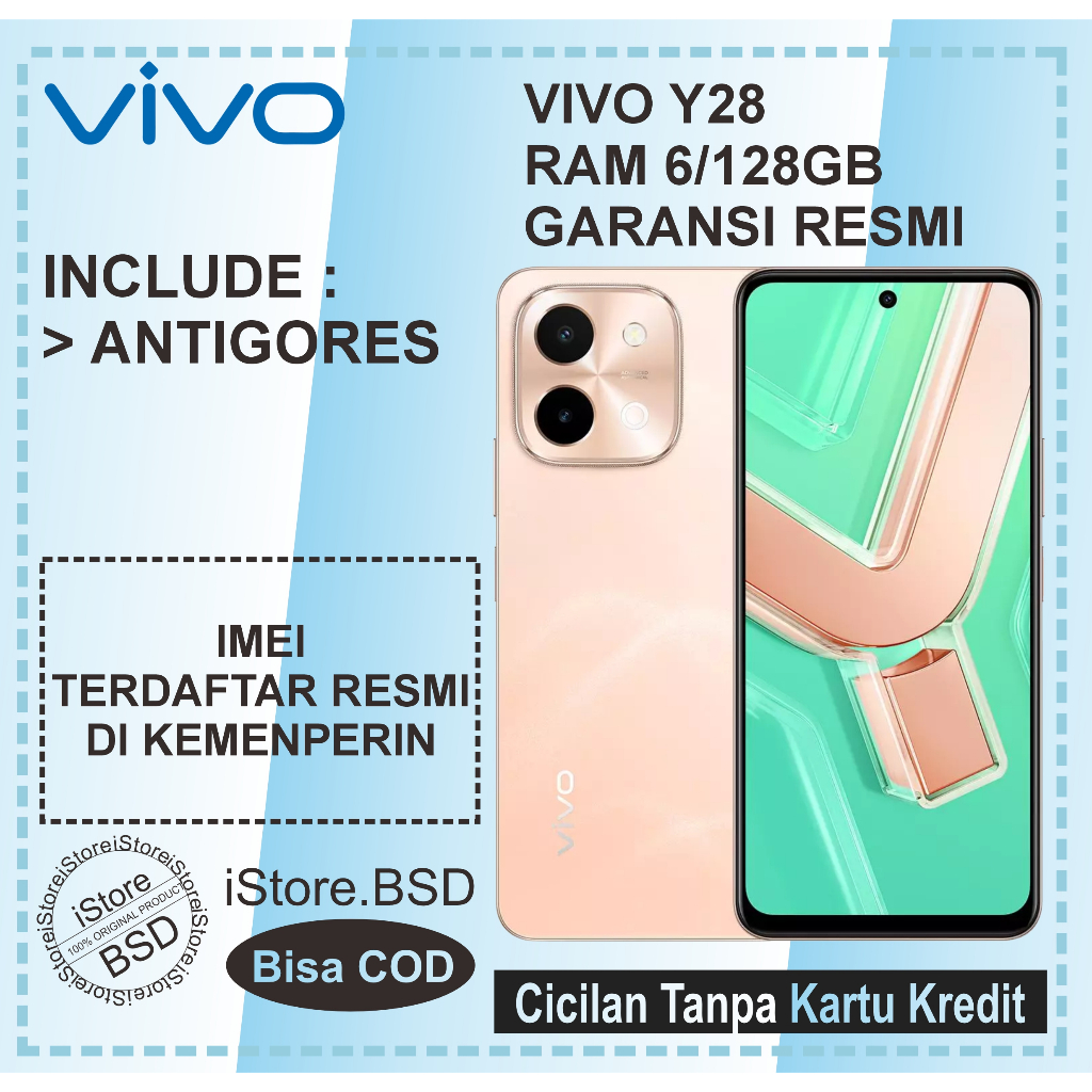 Jual VIVO Y28 6/128GB | 8/128GB | 8/256GB | GARANSI RESMI 1 TAHUN ...